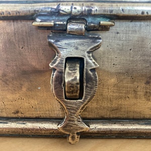 Antique Indian Brass Paan Daan Box, Indian Spice Box, Supari Box, Betel ...