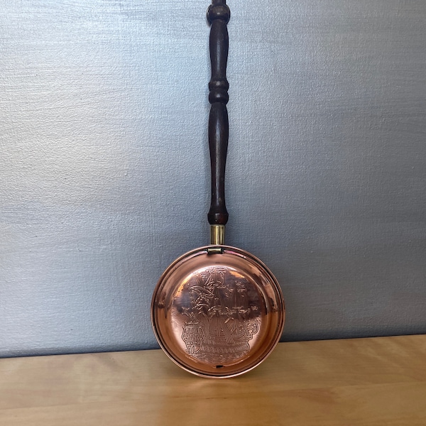 Copper Bed Warmer - Etsy UK