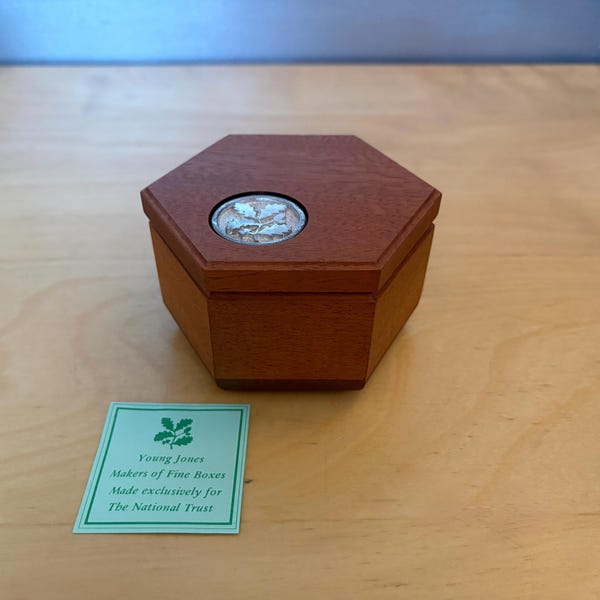 Small Oak Box - Etsy UK