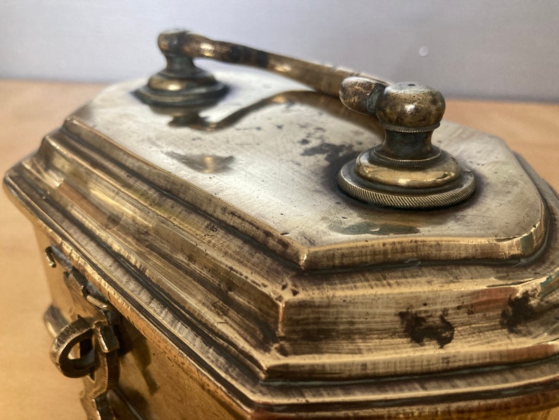 Antique Indian Brass Paan Daan Box Indian Spice Box Supari - Etsy UK