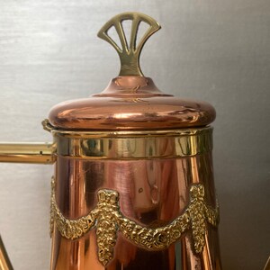 Antique Jugendstil Copper Coffee Pot Set by JP Kayser & Son - Etsy