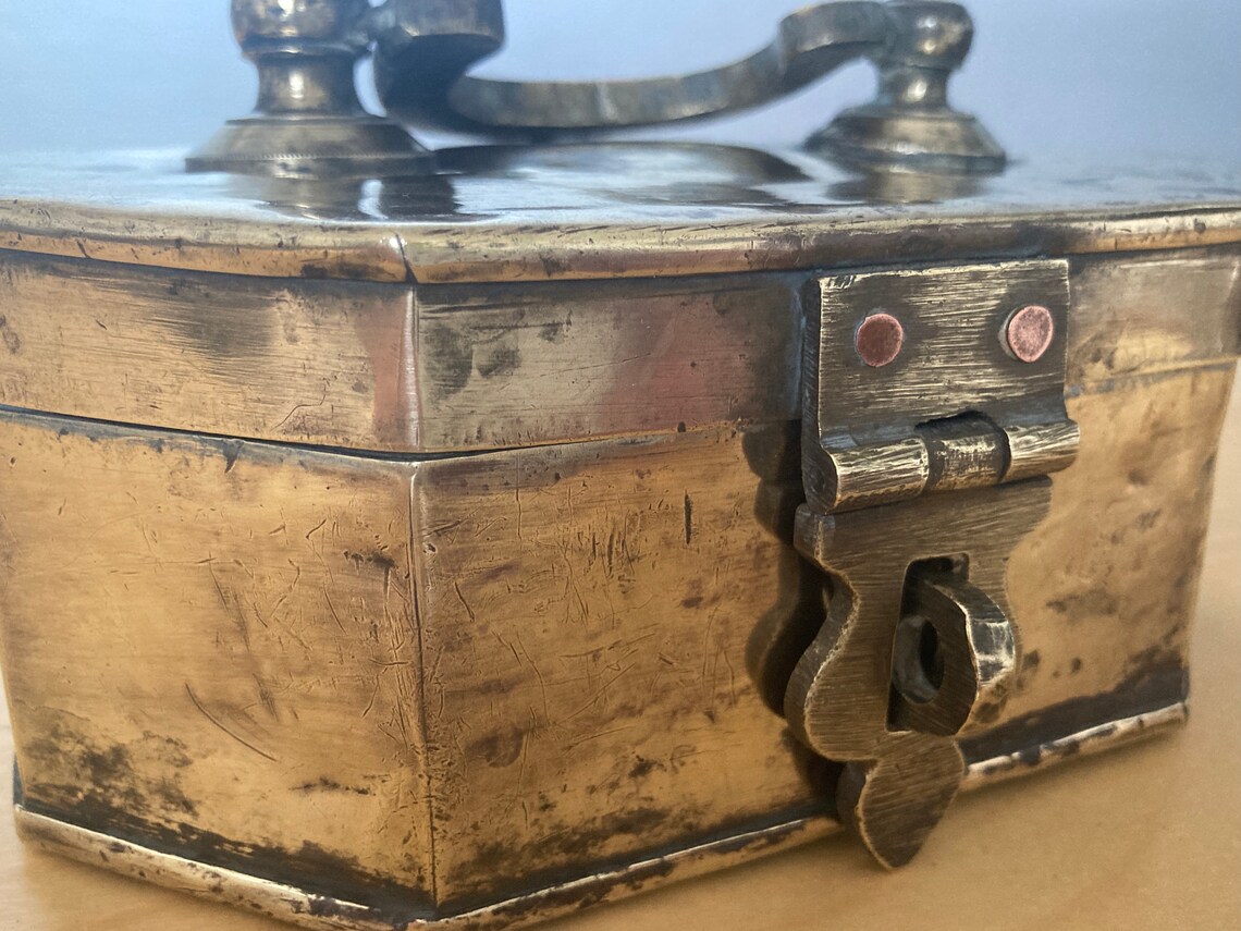 Antique Indian Brass Paan Daan Box Indian Spice Box Supari - Etsy UK