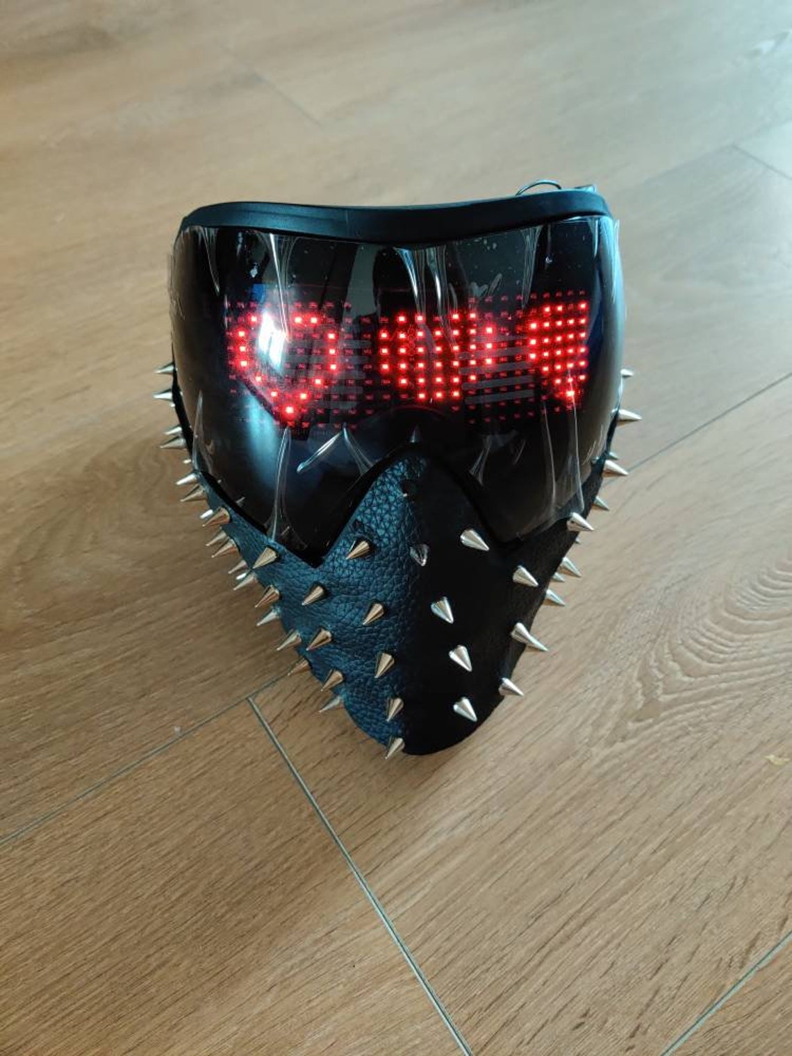 Watch dogs 2 Wrench LED mask Cyberpunk Cosplay Dj Mask | Etsy