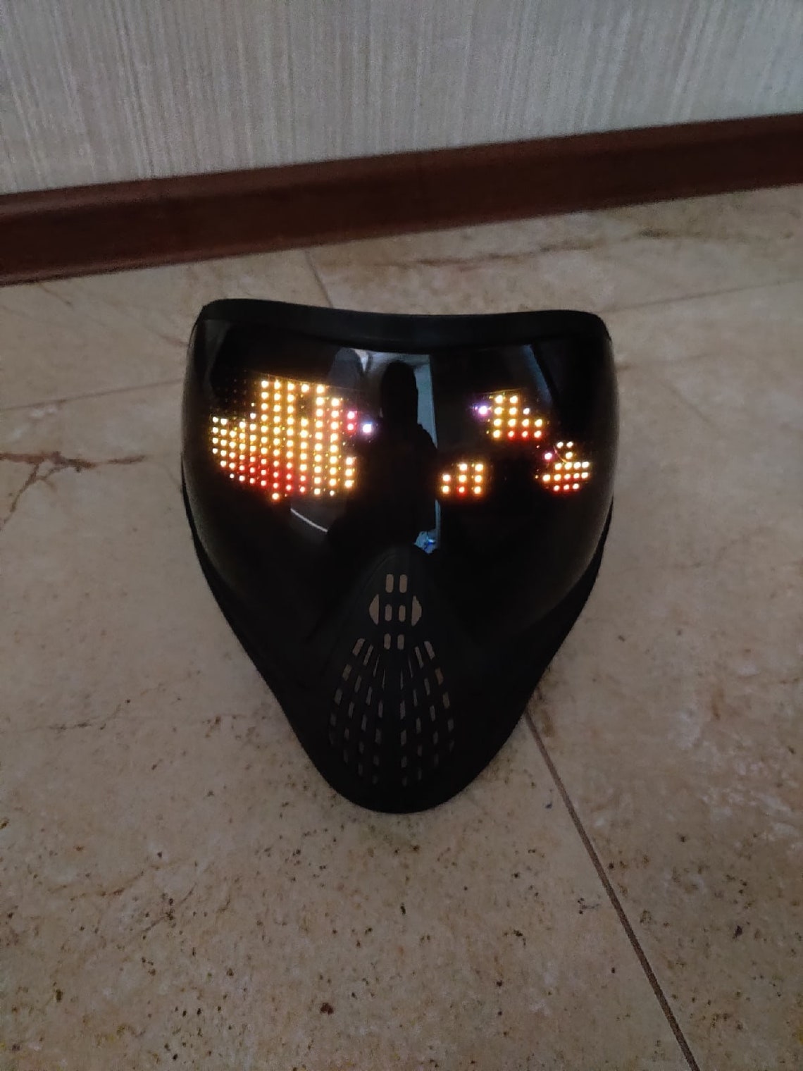 Watch dogs 2 Wrench LED mask Cyberpunk Cosplay Dj Mask | Etsy