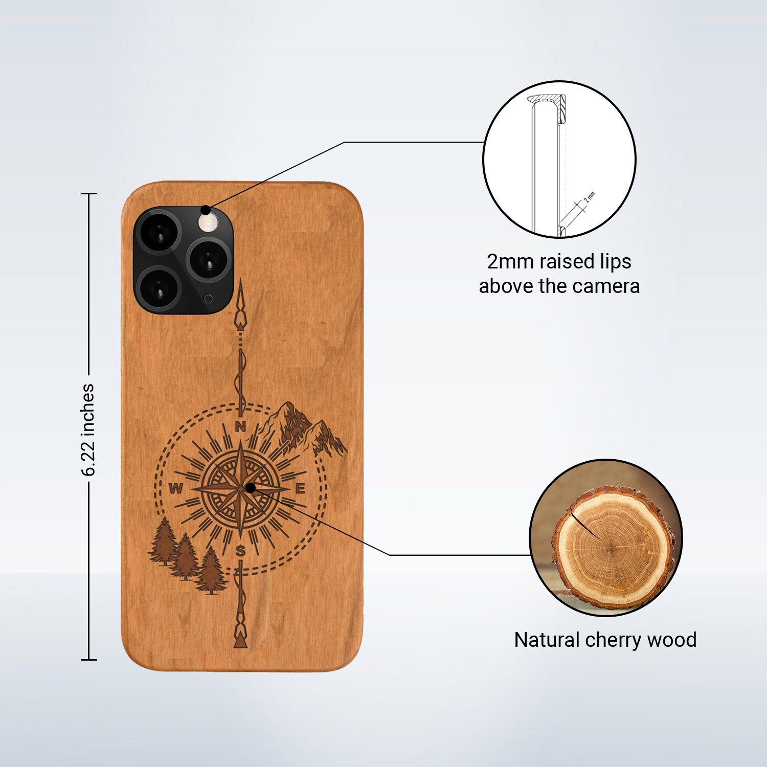 Compass Iphone 13 Pro 13 Pro Max 12 Pro 11 Pro Max Xs | Etsy