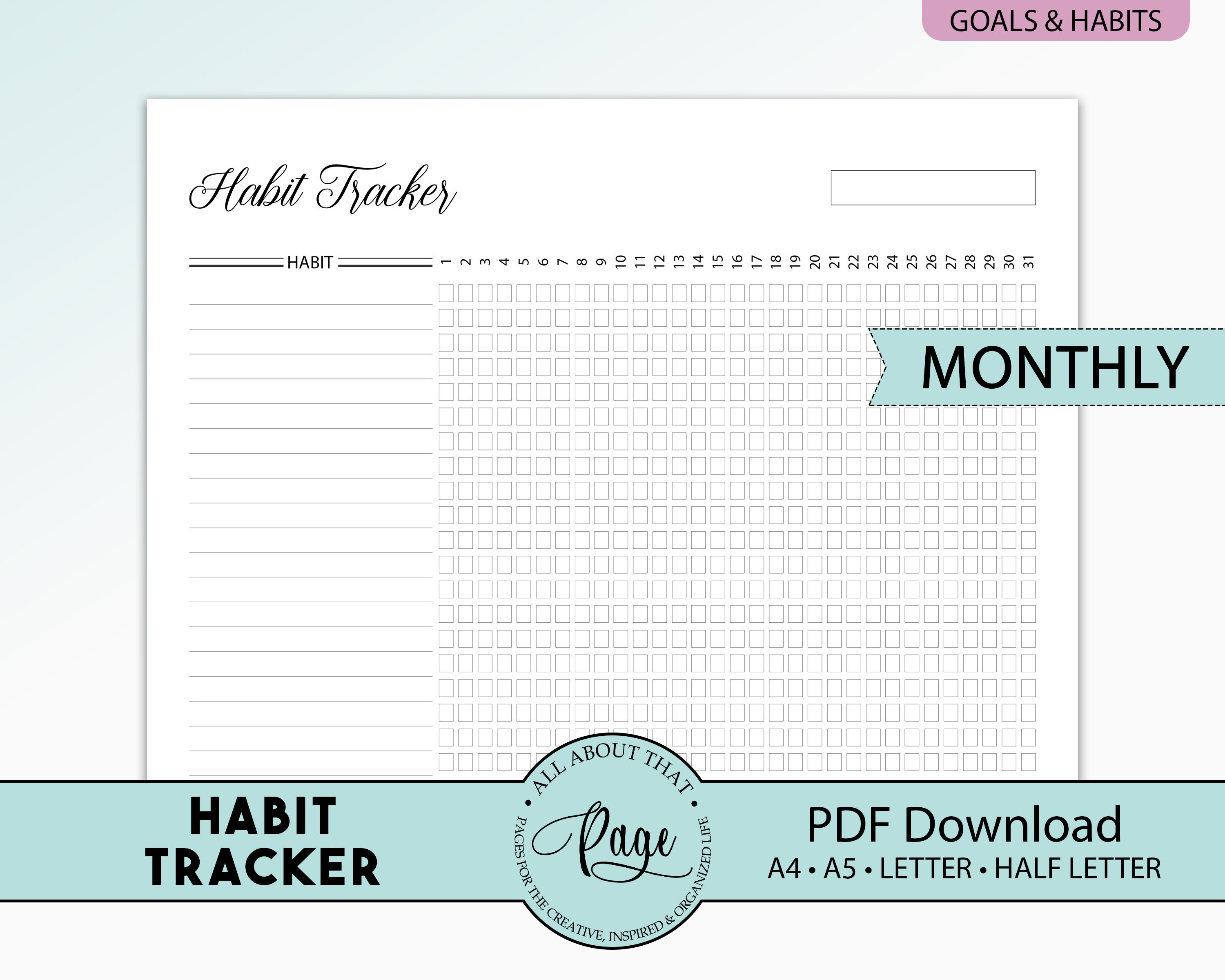 Paper & Party Supplies Calendars & Planners Half-Letter Inserts ...