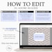 Editable Binder Covers and Spines, 3 Ring Notebook Cover, Editable ...