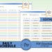 Editable Daily Schedule Template Family Routine Homeschool | Etsy