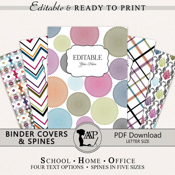 Cool School Binder Cover Ideas