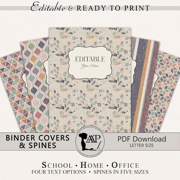 Binder Cover - Etsy