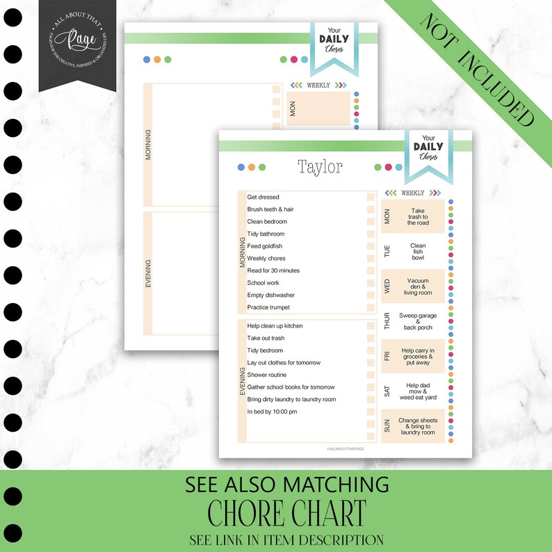Editable Daily Schedule Template, Family Routine, Homeschool School ...