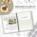 EDITABLE Recipe Book Template, Personalized Cookbook Printable, Family ...