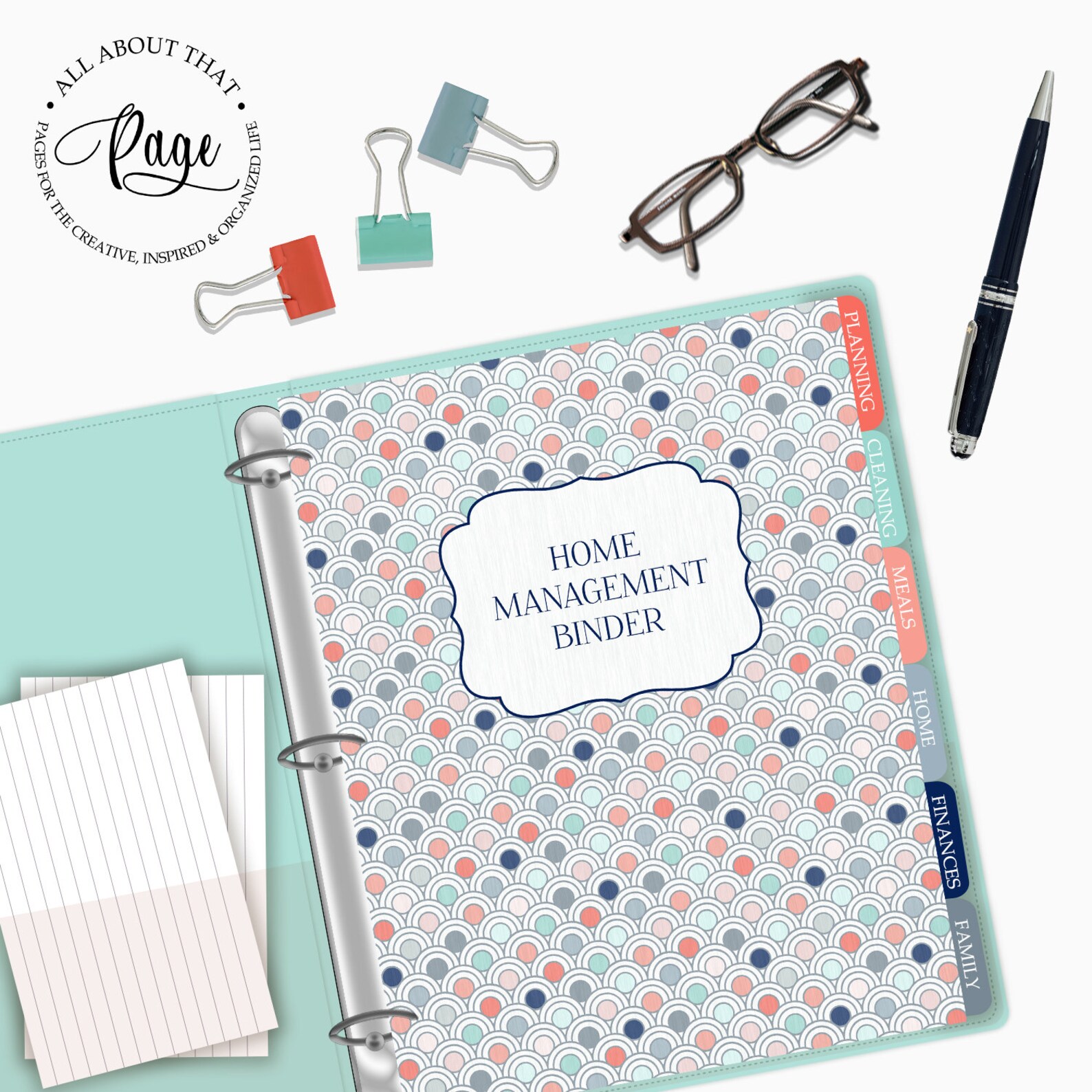 Editable Binder Covers and Spines, 3 Ring Notebook Cover, Editable ...