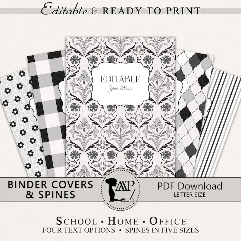 Binder Cover - Etsy