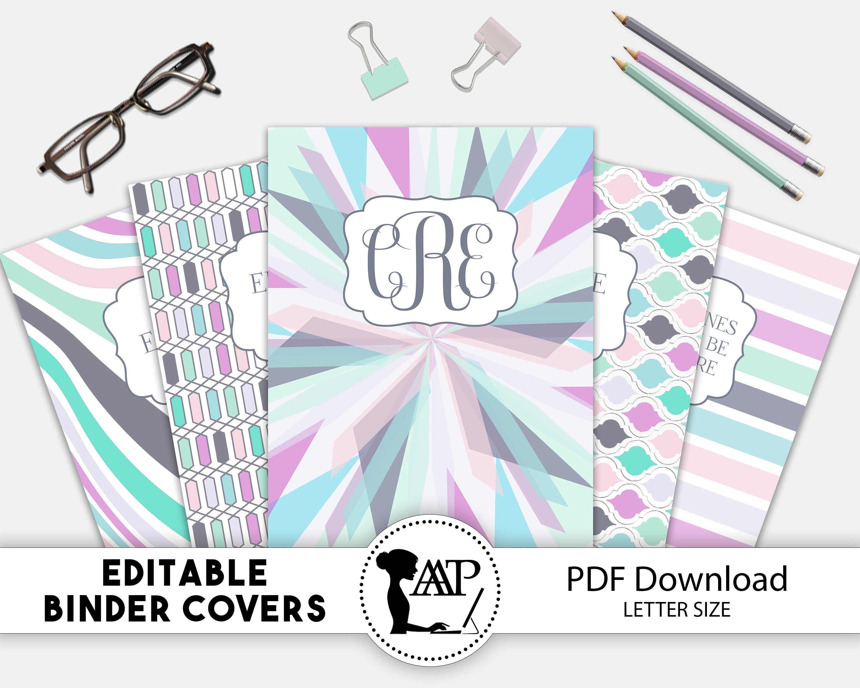 Student Binder Cover Templates