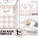 EDITABLE Recipe Book Template Personalized Cookbook - Etsy