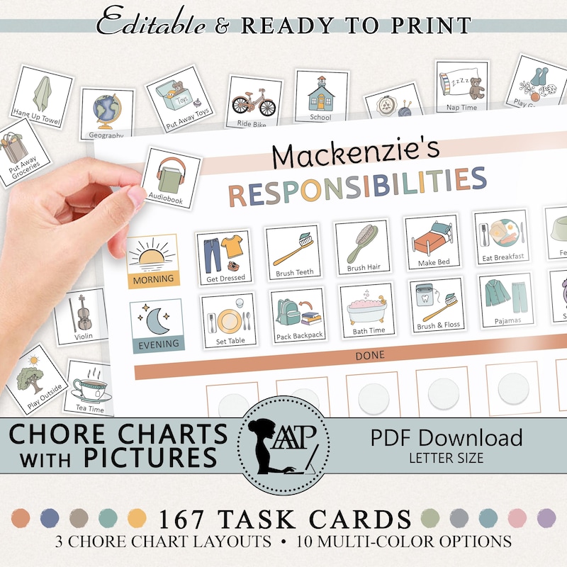 Adhd Daily Task List Kids - Etsy