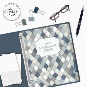 Editable Binder Covers and Spines, 3 Ring Notebook Cover, Editable ...