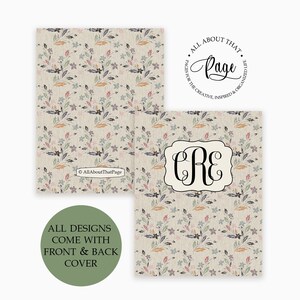 Editable Binder Covers and Spines, 3 Ring Notebook Cover, Editable ...