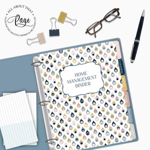 Editable Binder Covers and Spines, 3 Ring Notebook Cover, Editable ...