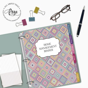 Editable Binder Covers and Spines, 3 Ring Notebook Cover, Editable ...