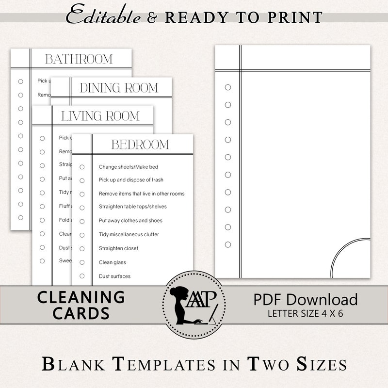 Room Cleaned Cards - Etsy
