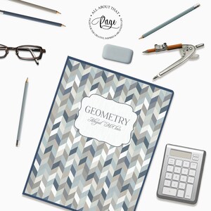 Editable Binder Covers and Spines, 3 Ring Notebook Cover, Editable ...