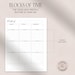 Weekly Planner Printable Vertical Routine 2 Page Layout Week on Two ...