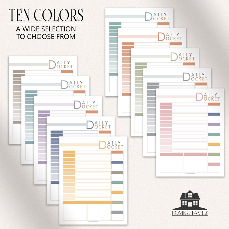 Editable Daily Schedule for Kids Printable Bundle Weekly - Etsy