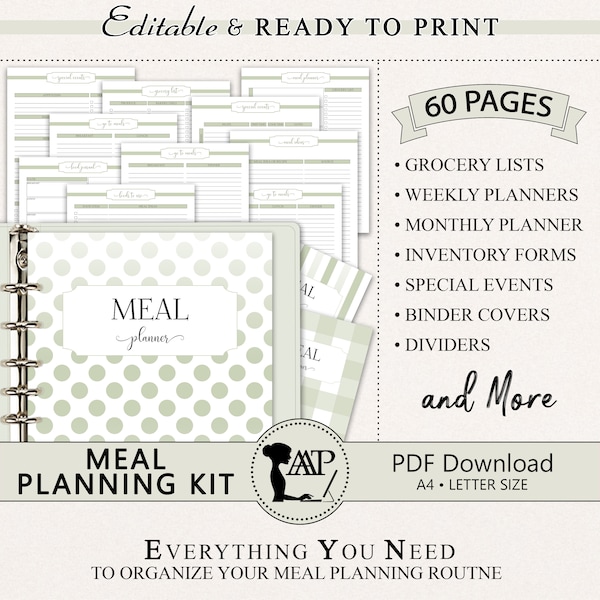Meal Planning - Etsy