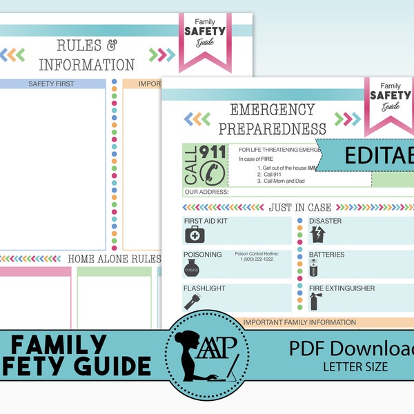 Emergency Preparedness Binder - Etsy