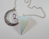 Opalite Pendulum/healing Dowsing Energy Balancing - Etsy
