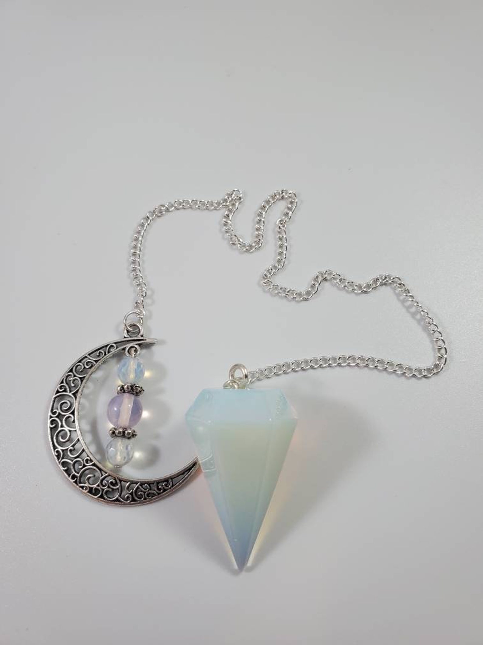 Opalite Pendulum/healing Dowsing Energy Balancing - Etsy