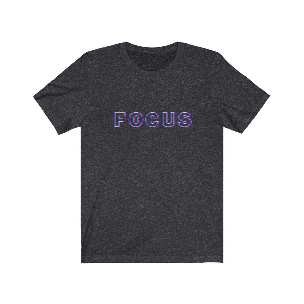 FOCUS Graphic T-shirt - Etsy