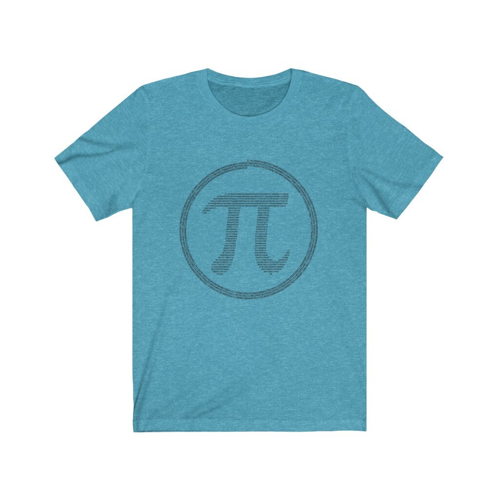 Pi Numbers Symbol Math Science T-shirt - Etsy