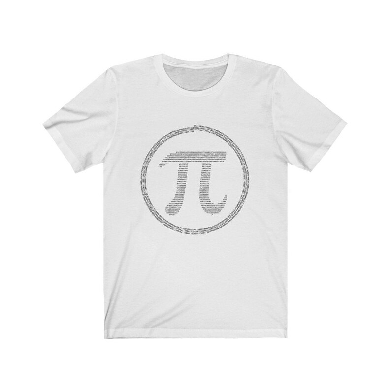 Pi Numbers Symbol Math Science T-shirt - Etsy