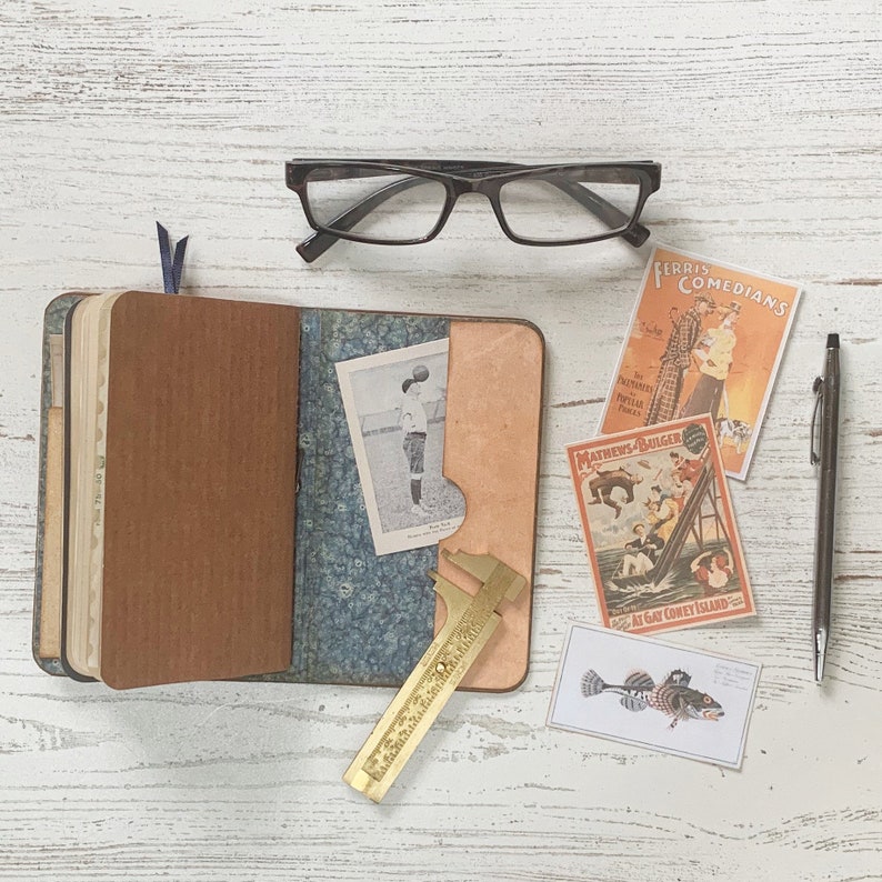 DIY Field Notebook Vintage Style Field Notes Father's | Etsy