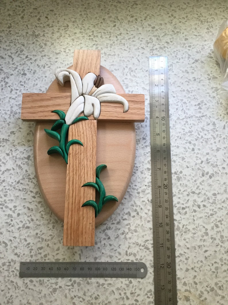 Intarsia Cross - Etsy