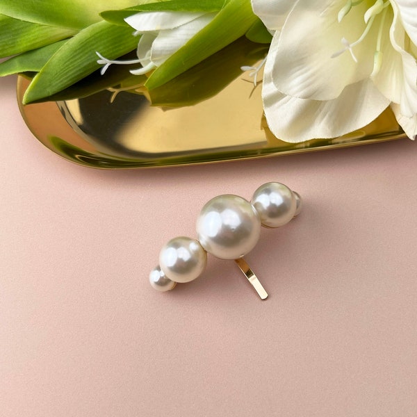 Pearl Hair Accessory - Etsy