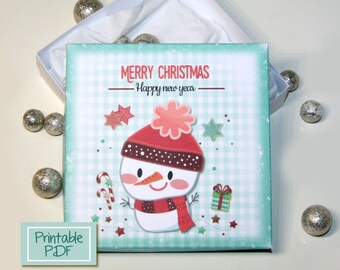 Gift box printable | Etsy