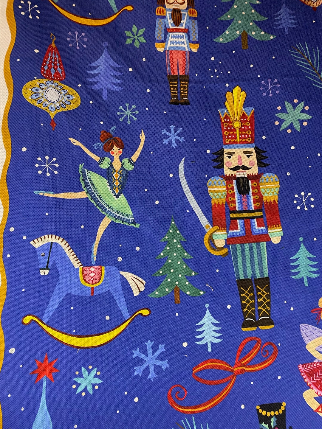 Nutcracker Kitchen Dish Towel--20"x30" 100% Cotton Tea Towel, Christmas ...