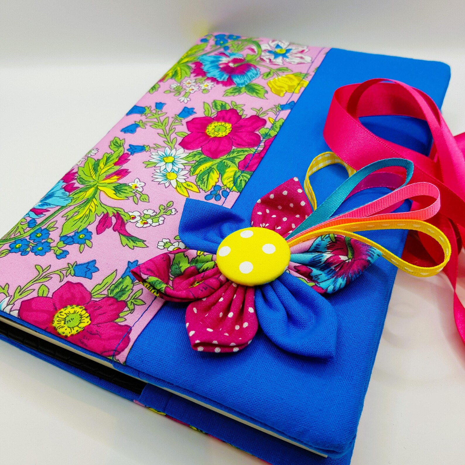Notebook Journal Diary Memo Scrap Book Keepsake Cover A5 Quilted With ...
