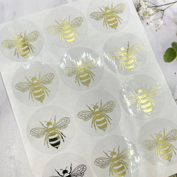Bee Sticker - Etsy