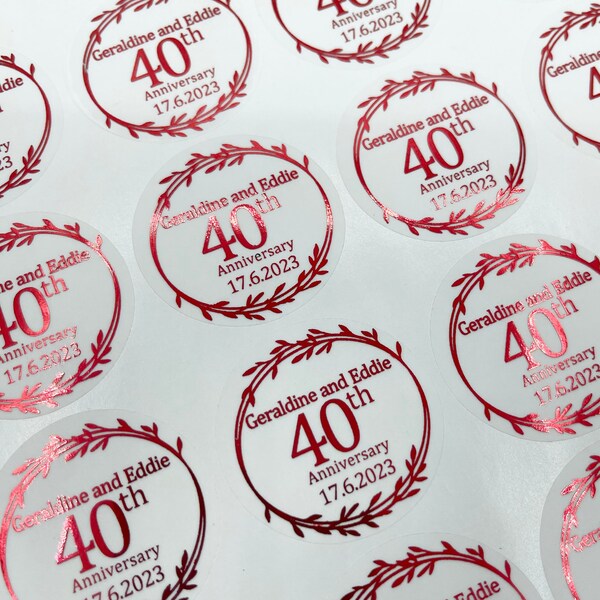 40th Anniversary - Etsy