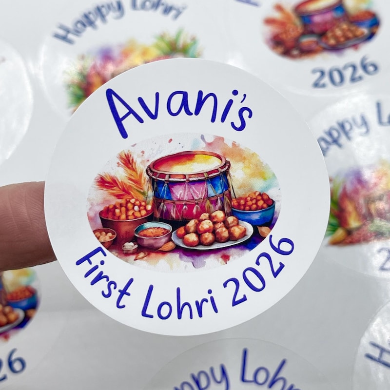 Lohri Custom Stickers - Etsy UK