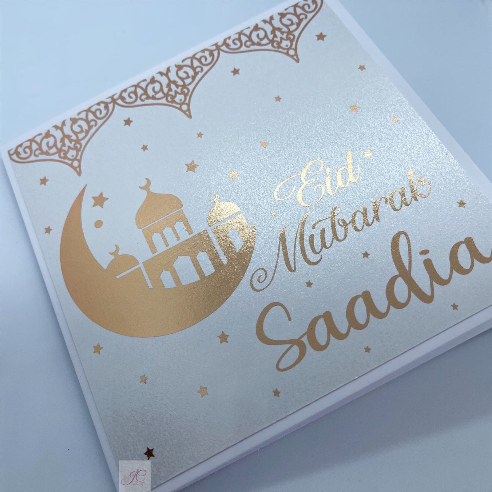 Luxury Mosque Eid Card Moon and Mosque Eid Card Mosque Eid | Etsy