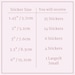 18th Birthday Stickers, Personalised Foiled 18th, Birthday Stickers ...