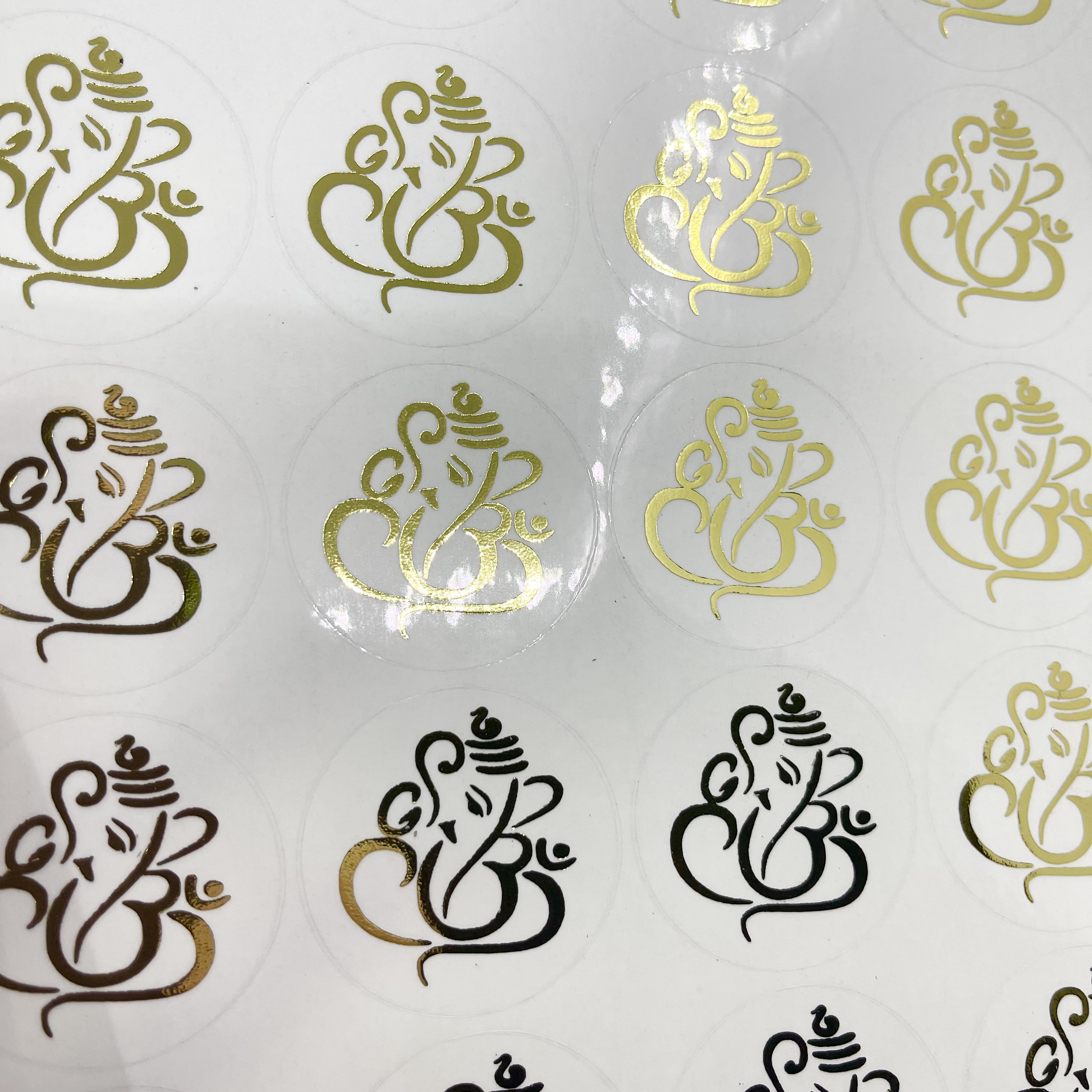 Radium Stickers Ganesh