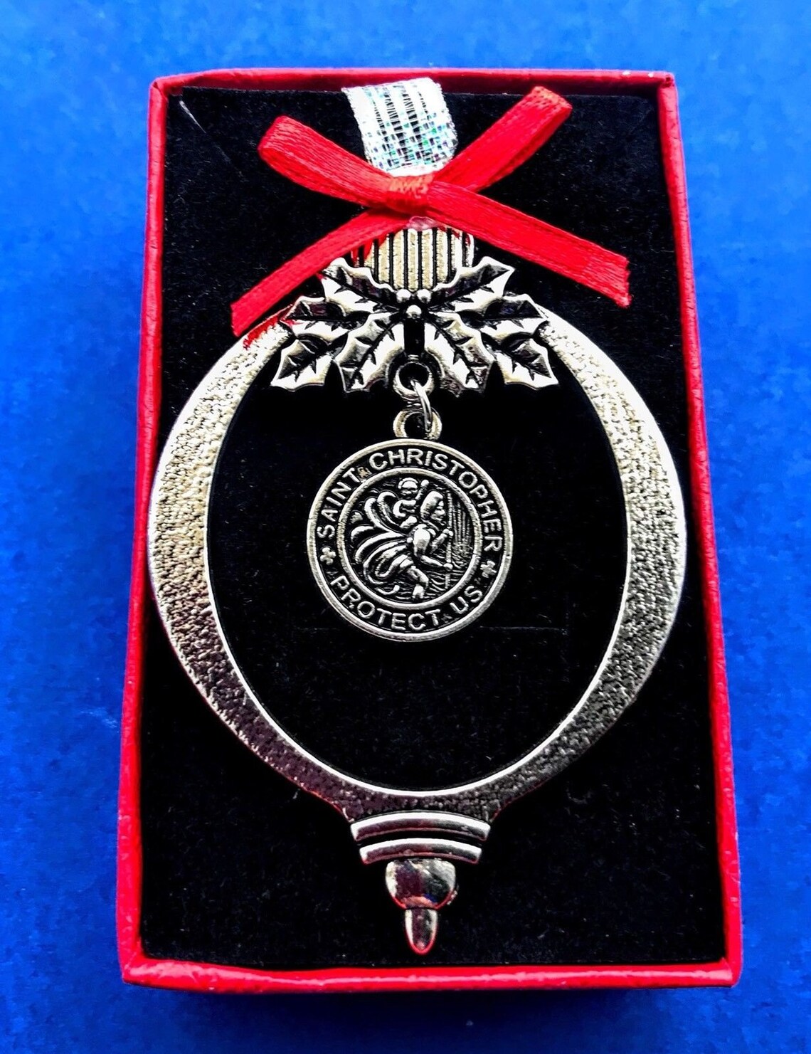 Saint Christopher St Christopher Christmas Ornament Tree | Etsy