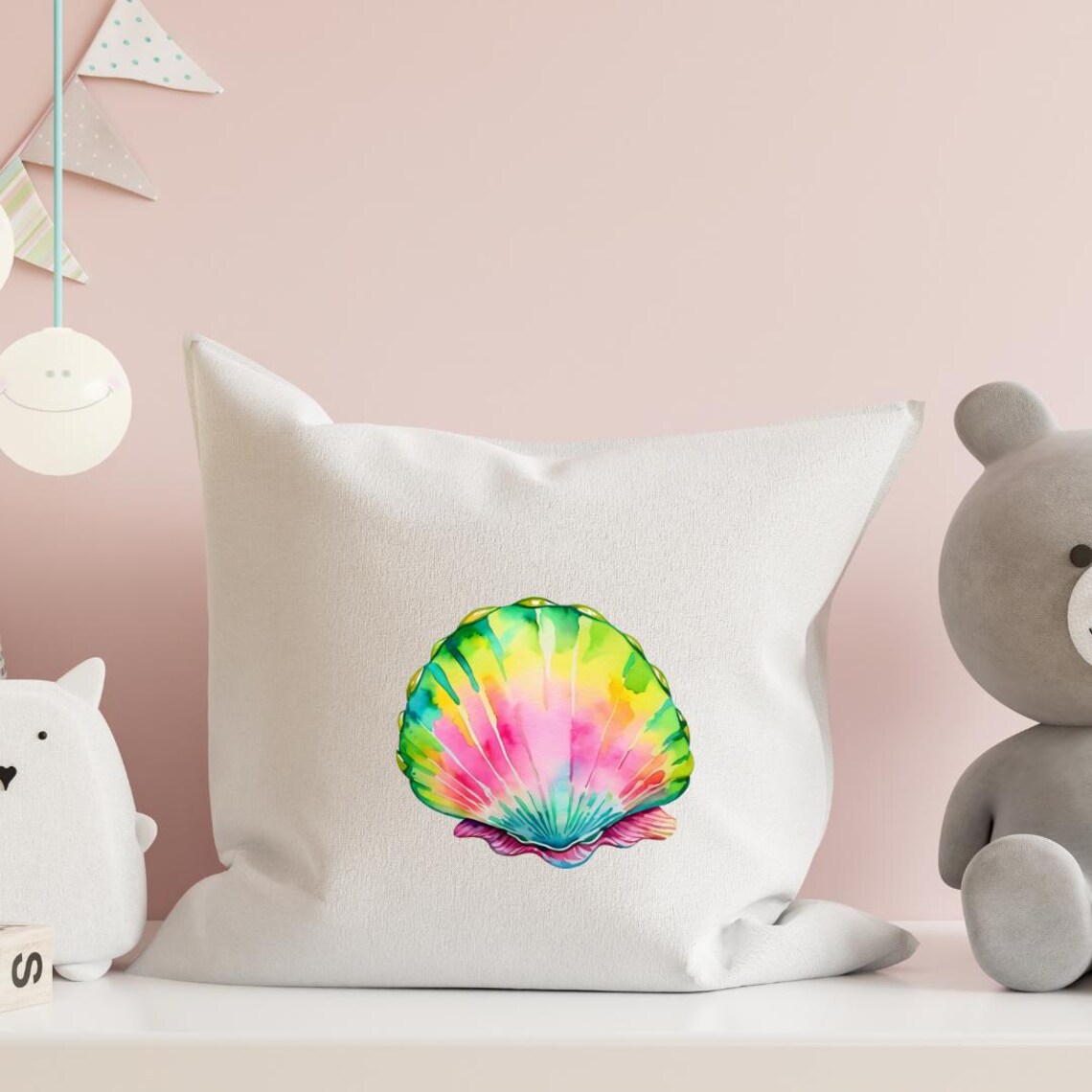 Watercolor Clam Shell – Digital Download - Etsy